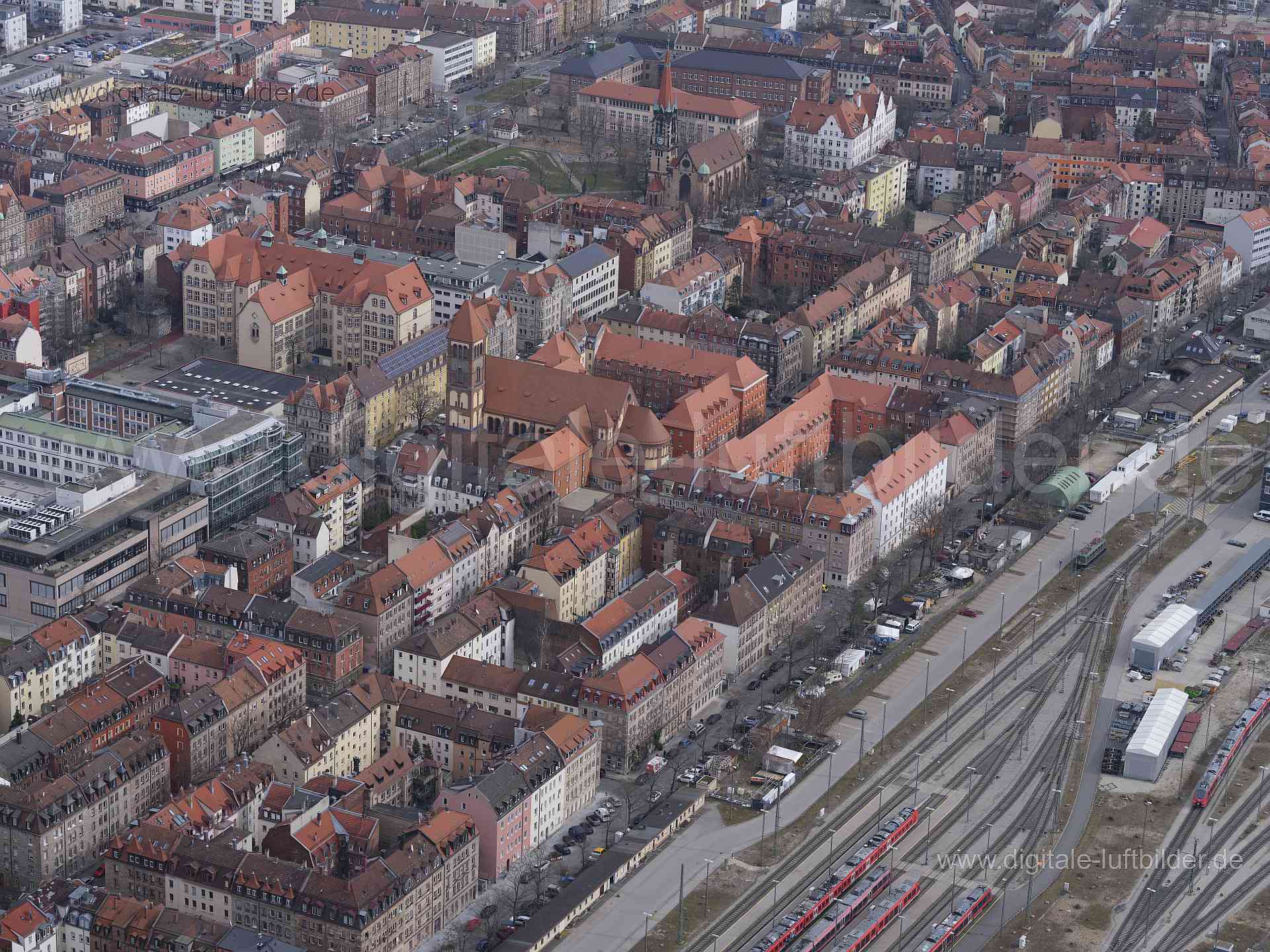 Luftbild - Gostenhof