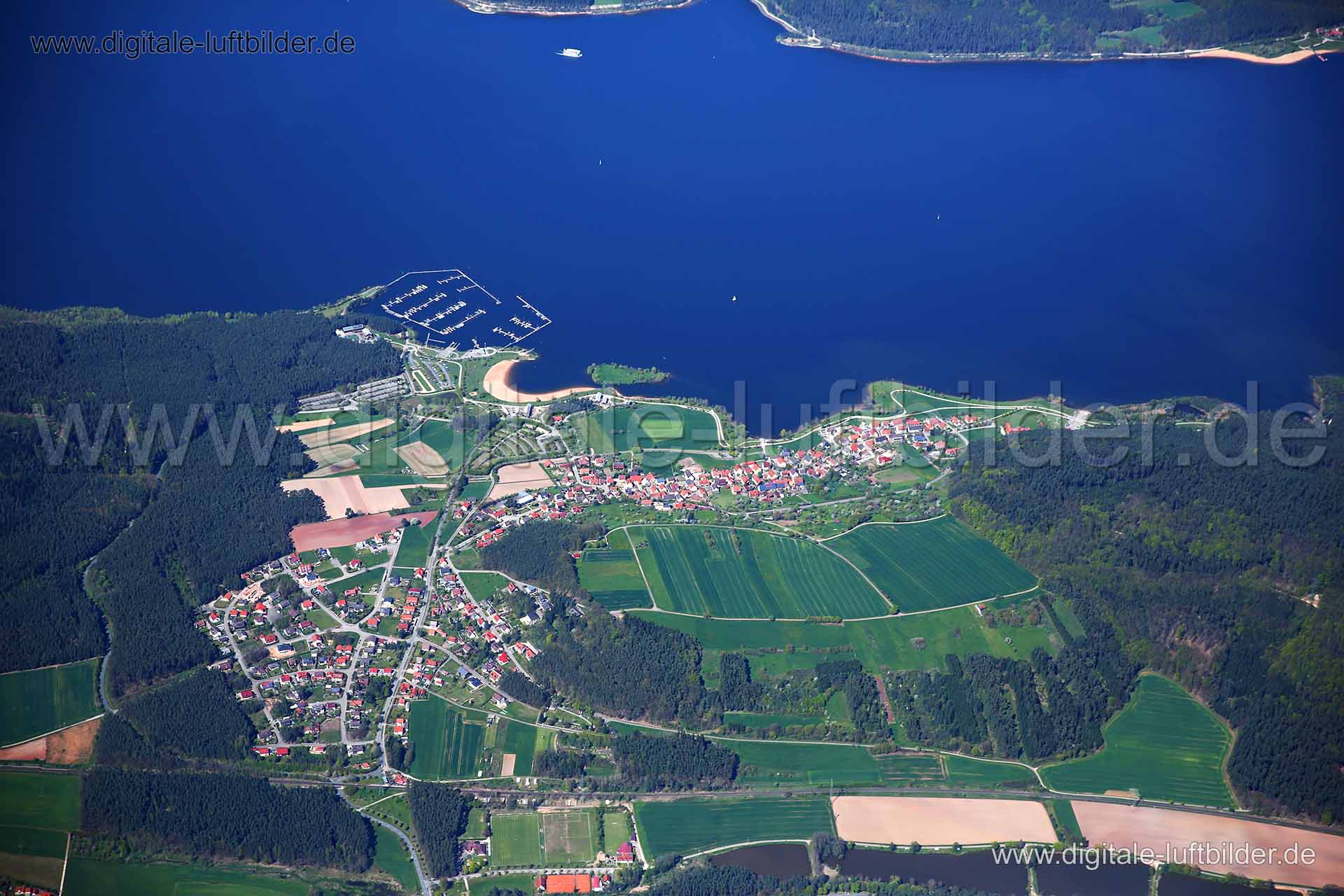 Luftbild: Brombachsee, Absberg