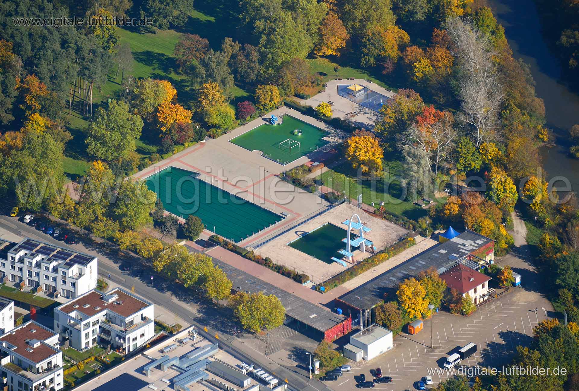 Büchenbacher Freibad - digitale-luftbilder.de