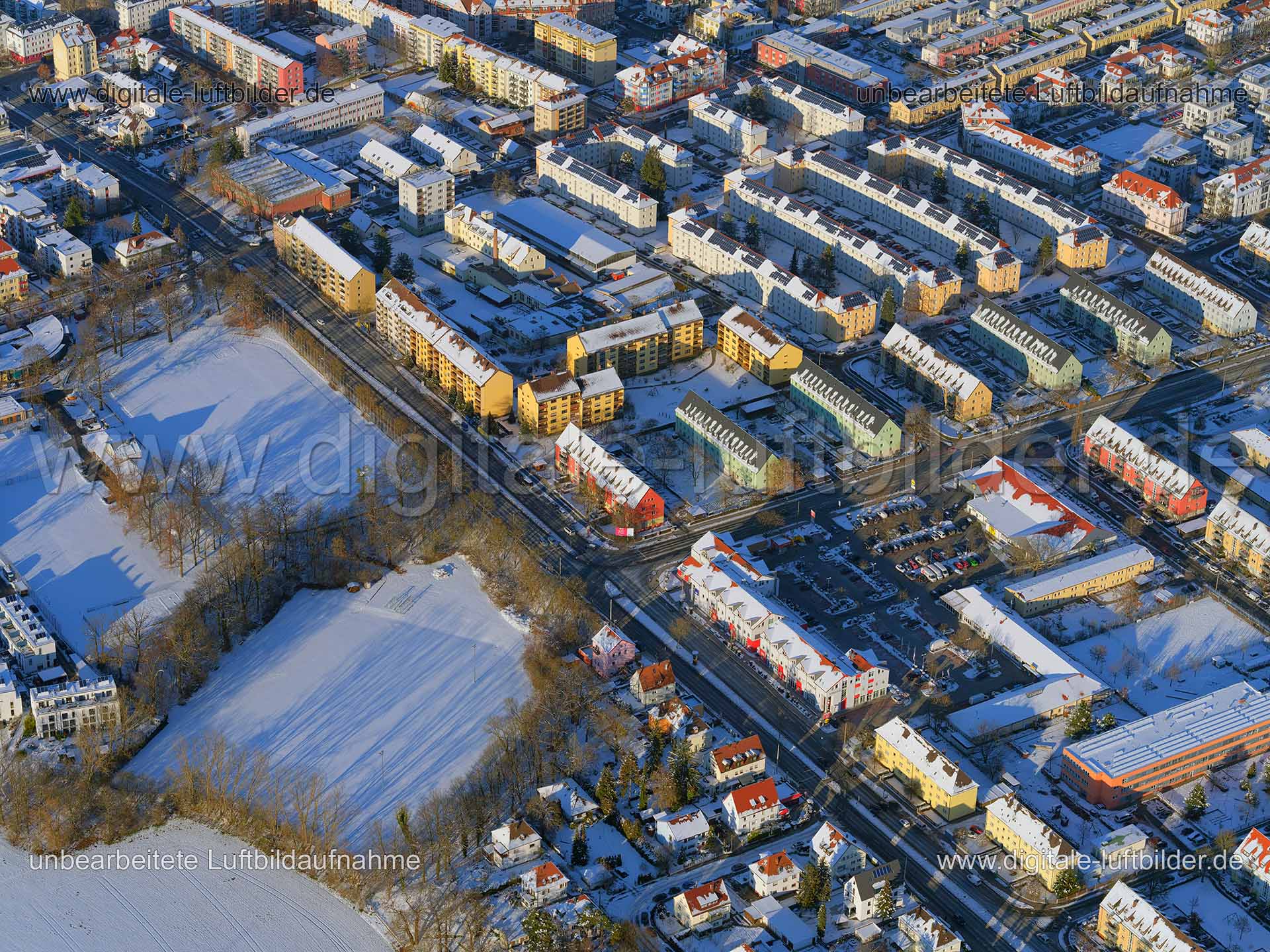 Luftbild: Schwabacher Straße, Fürth