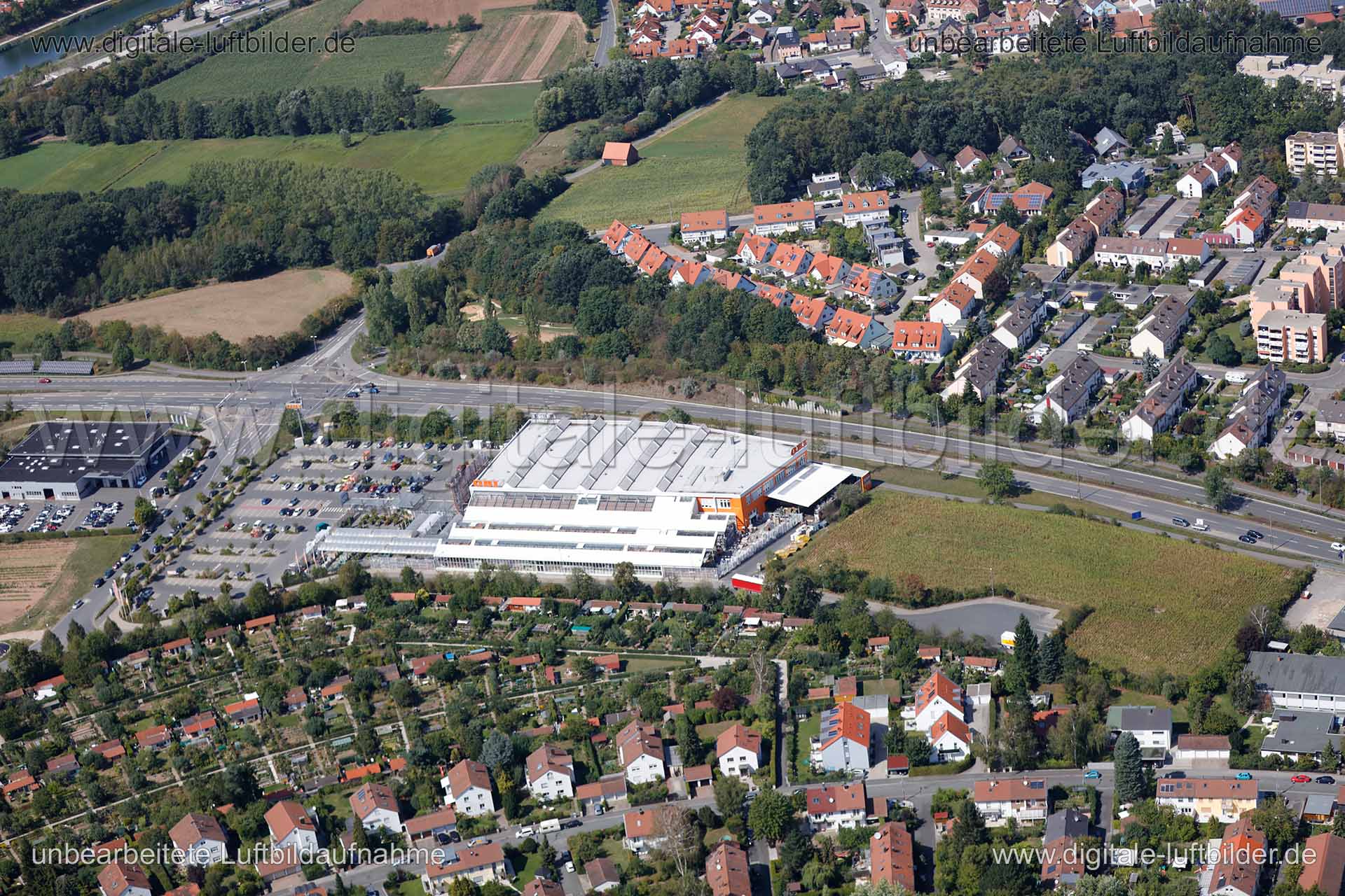 Luftbild: Würzburger Straße, Fürth