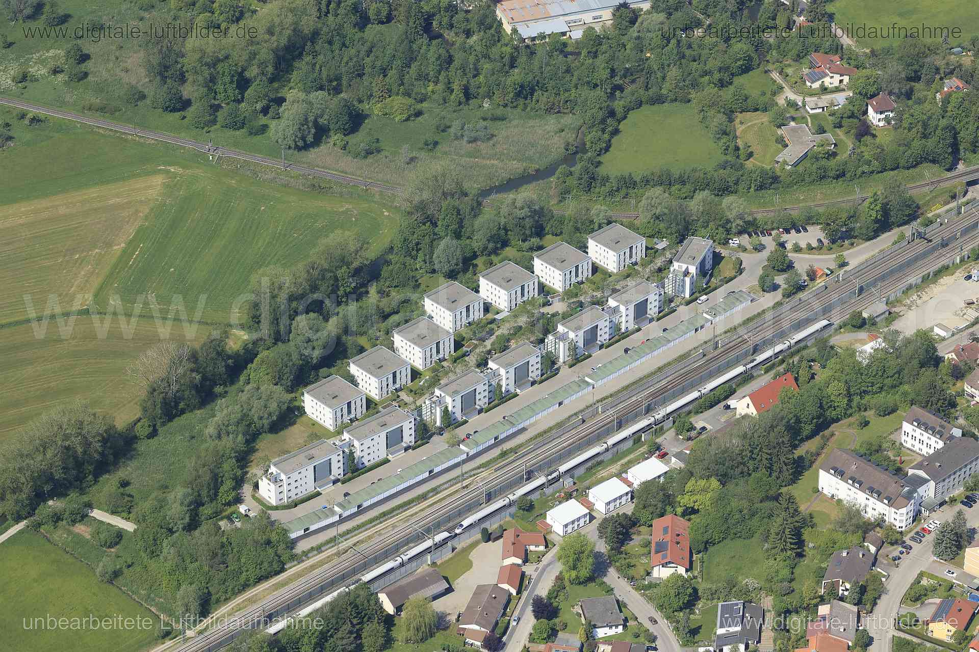 Luftbild: Mering, Mering