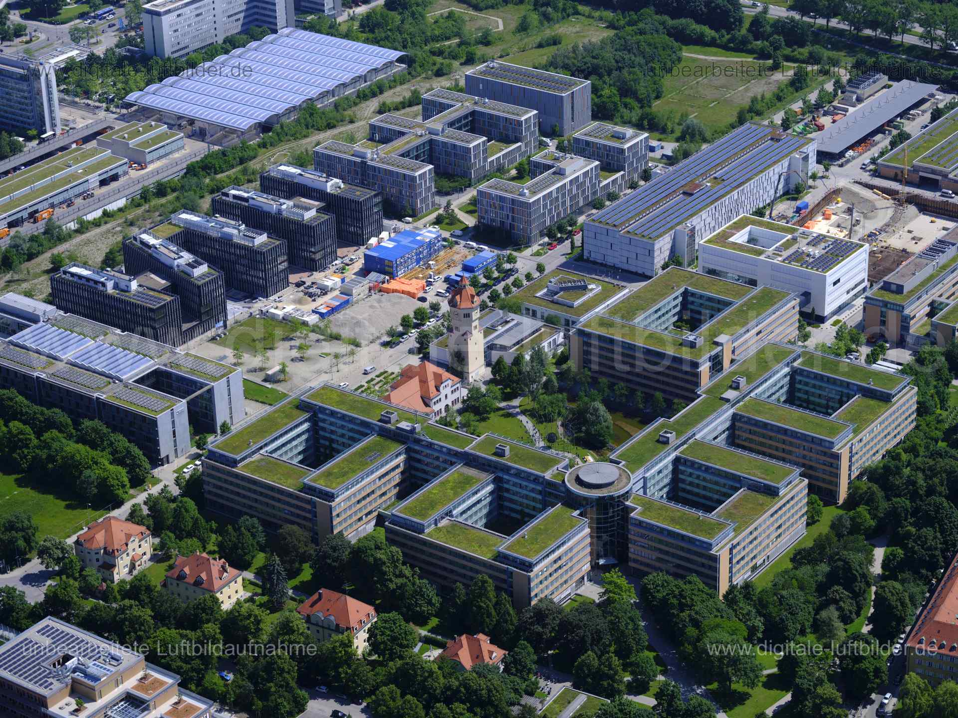 Luftbild: Technologiepark München, München