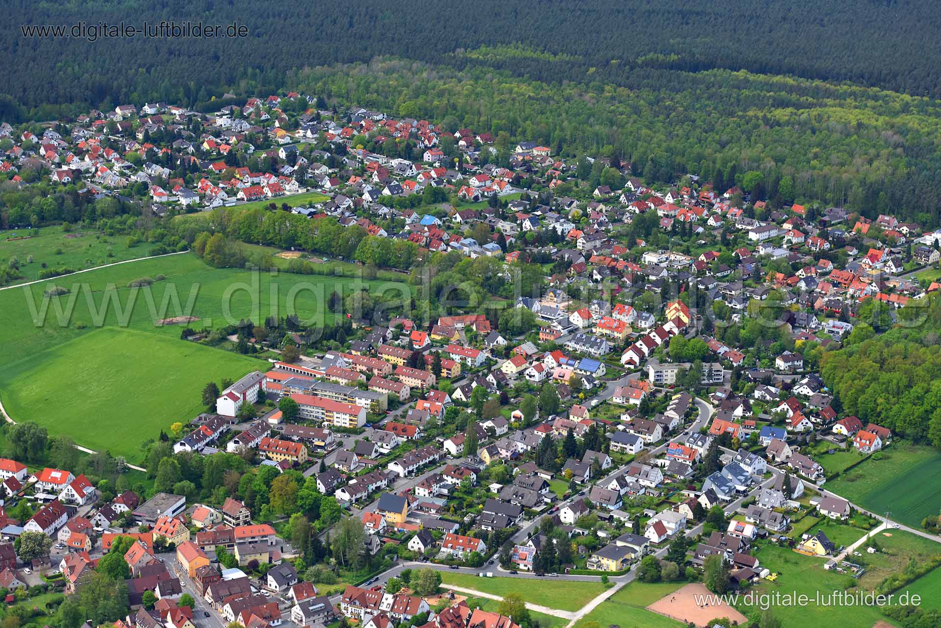 Luftbild: Fischbach, Nürnberg