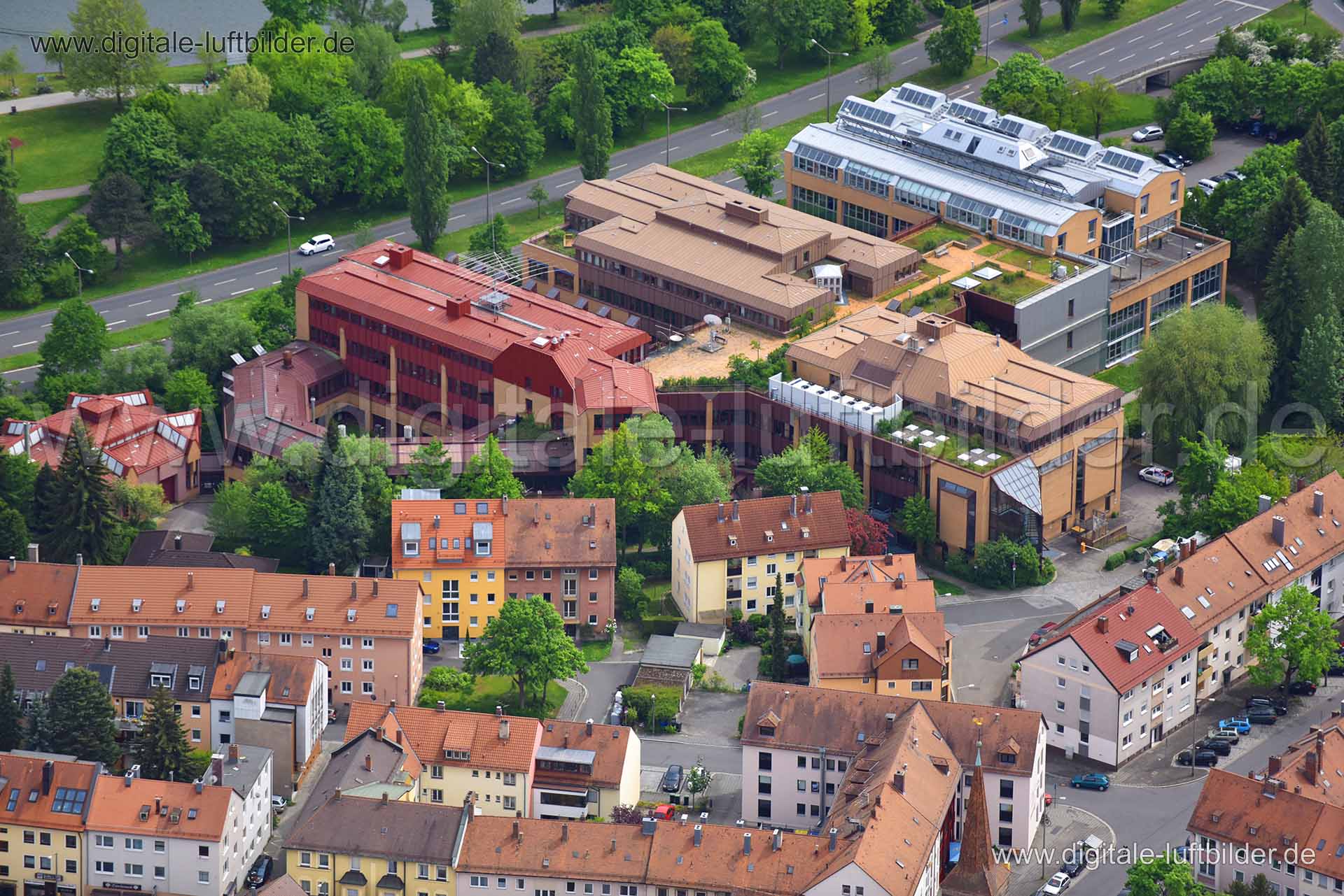 Luftaufnahme Georg-Simon-Ohm-Hochschule, Nürnberg | Mittelfranken Bayern