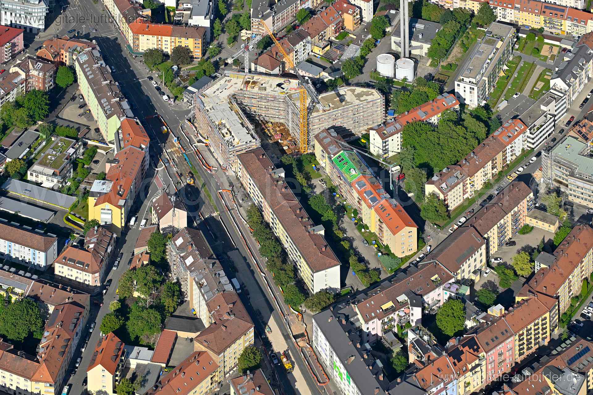 Luftbild - Rennweg