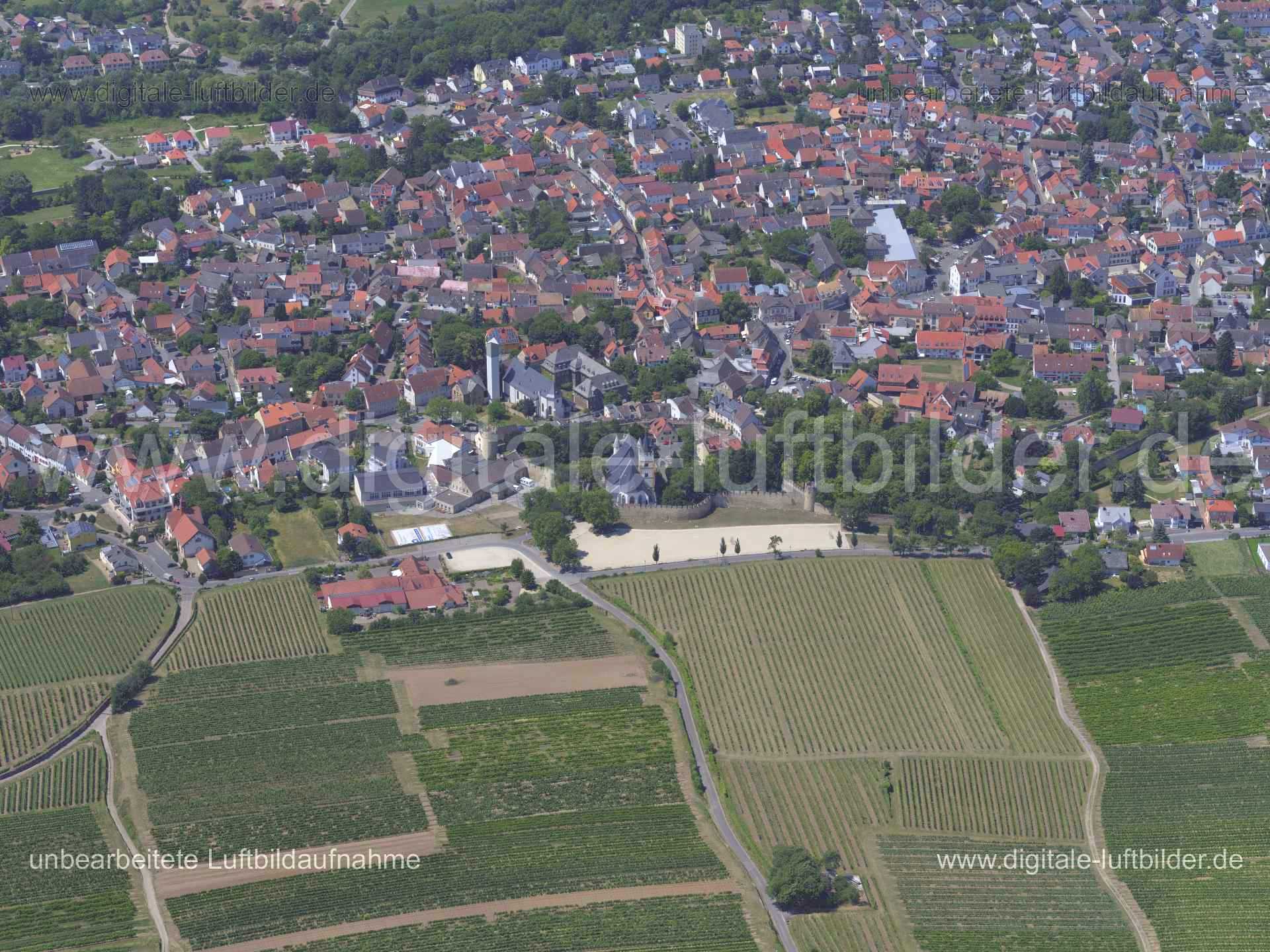 Luftaufnahme Ober-Ingelheim, Ober-Igelheim | Mainz-Bingen Rheinland-Pfalz