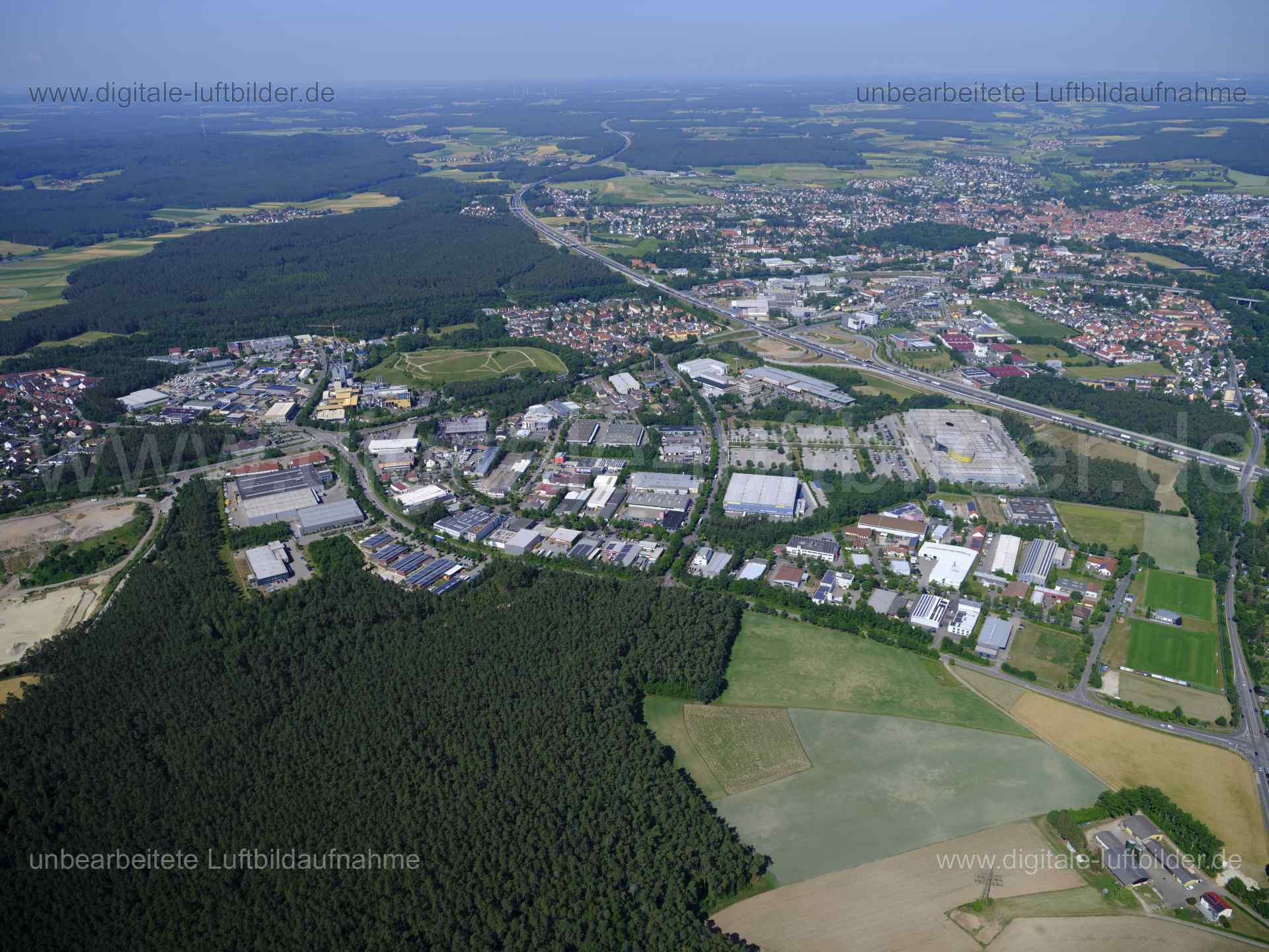 Luftbild: Schwabach, Schwabach